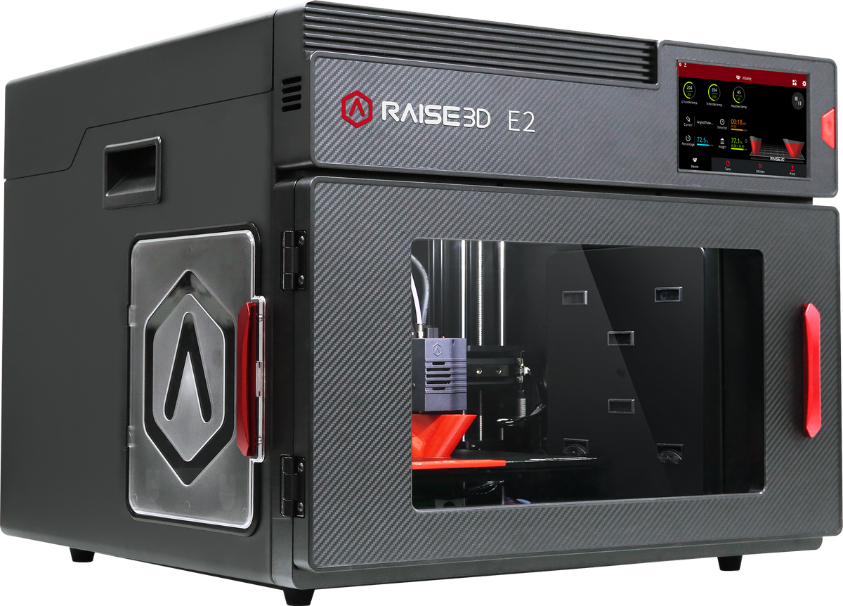 Raise3D E2 Desktop 3D Printer - Includes Auto Leveling and IDEX ...